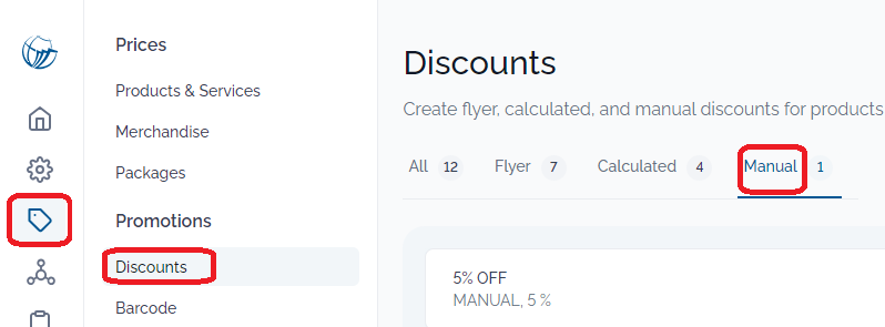 How to use and configure Manual Discounts – Palisis Support Center