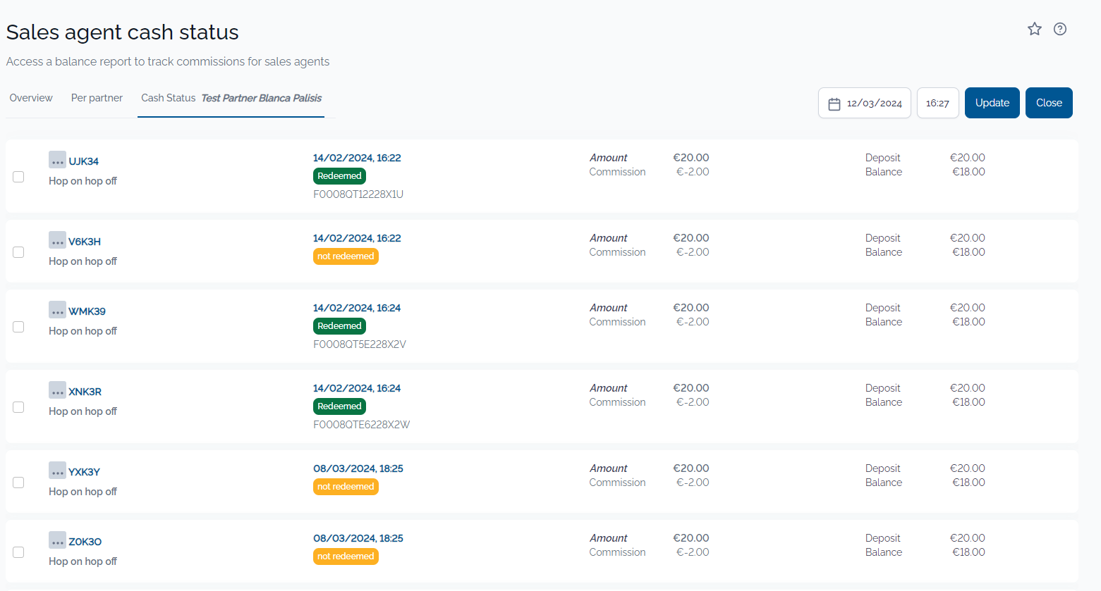 How to use the "Sales agent" report – Palisis Support Center