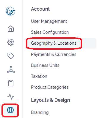 How to set up "Geography & Locations" in your account – Palisis Support Center